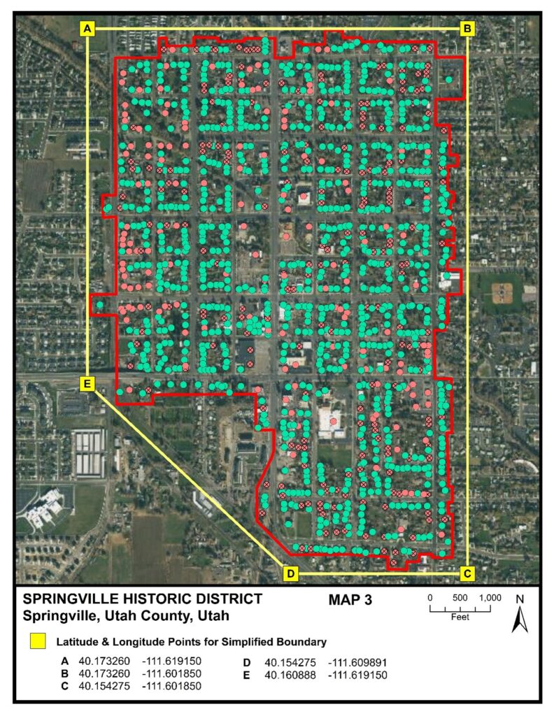 Springville Historic District Add. Doc., Springville, Utah County ...